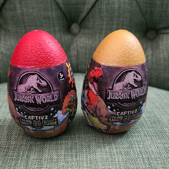 Jurassic World | Toys | Jurassic World Captivz Color Change Dino Egg ...